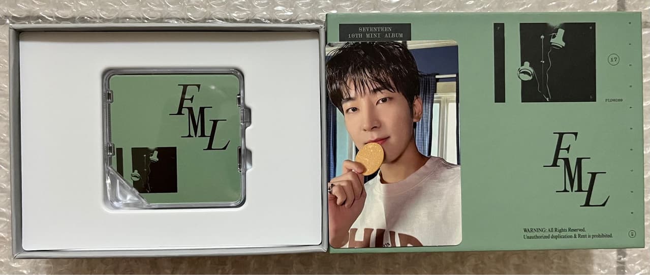 #開箱 終於寄來的FML - SEVENTEEN板 | Dcard