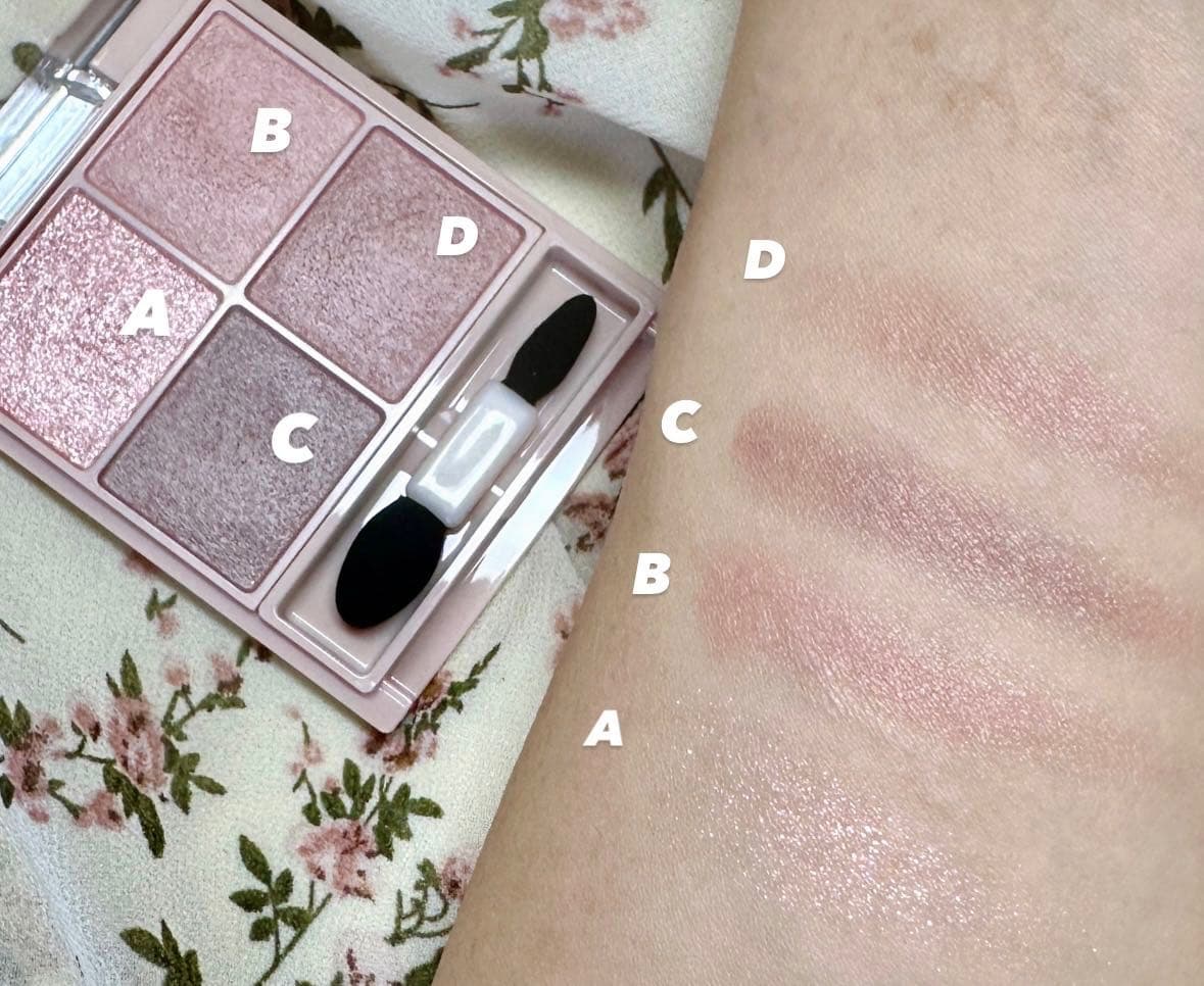 #分享 CANMAKE舒芙蕾眼彩組 M06灰粉色 使用心得 - 美妝板 | Dcard