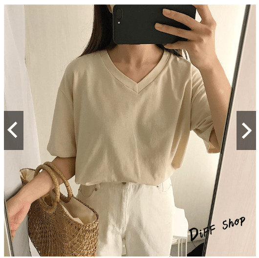 DIFF韓版復古色系圓領/V領短袖上衣，今天在限時特價喔！ - 宜蘭宋仲基 (@nevergiveupwin) | Dcard