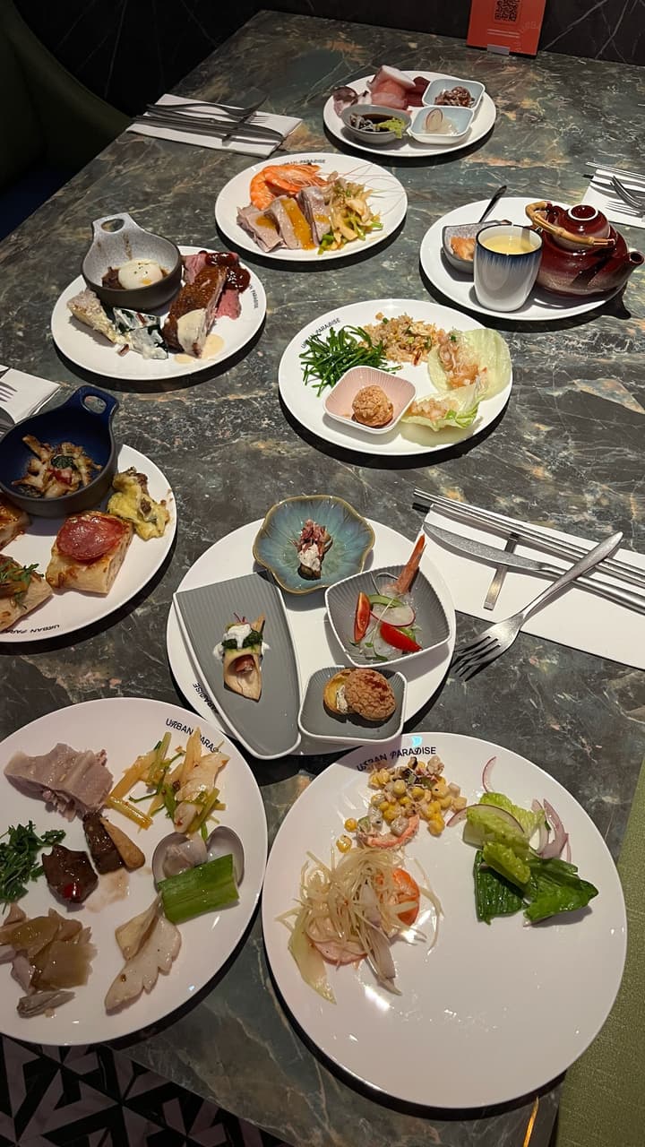 🌃 台北最潮Buffet登場！URBAN PARADISE 信義店開幕初體驗 - 美食板 | Dcard