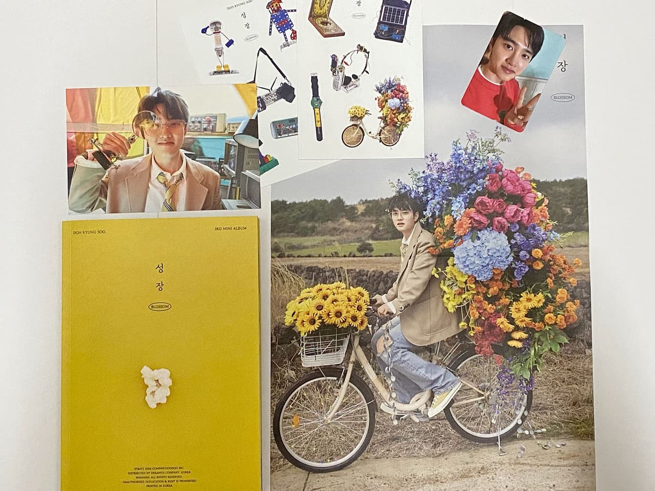 #開箱 D.O. 3rd mini Album BLOSSOM 專輯 - EXO板 | Dcard