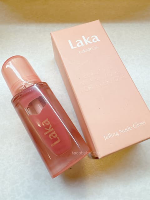 #分享 ㄉㄨㄞㄉㄨㄞ水潤不沾色！LAKA持久裸光凍唇蜜#303 - 美妝板 | Dcard