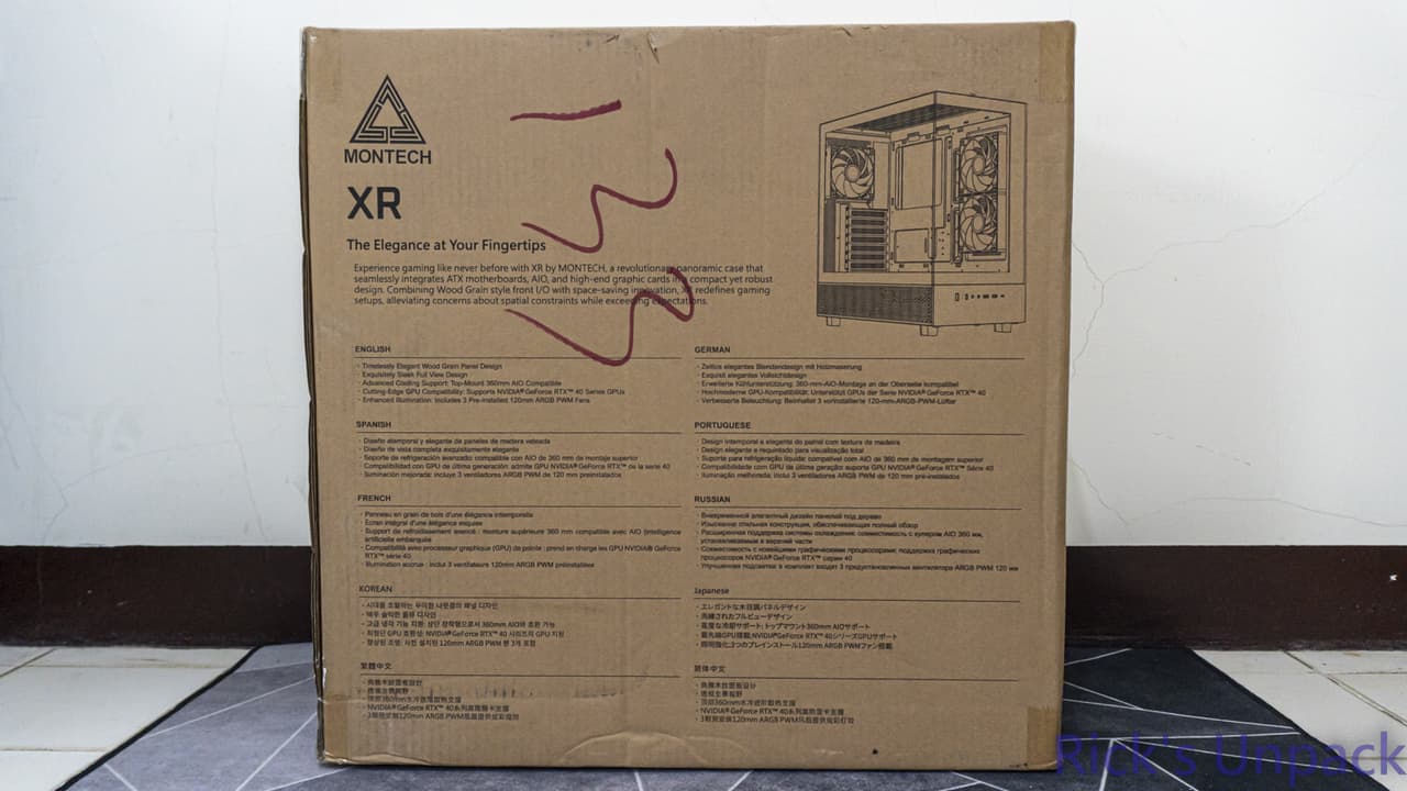 【開箱】木紋親民中塔海景殼 | MONTECH XR WHITE - 3C板 | Dcard