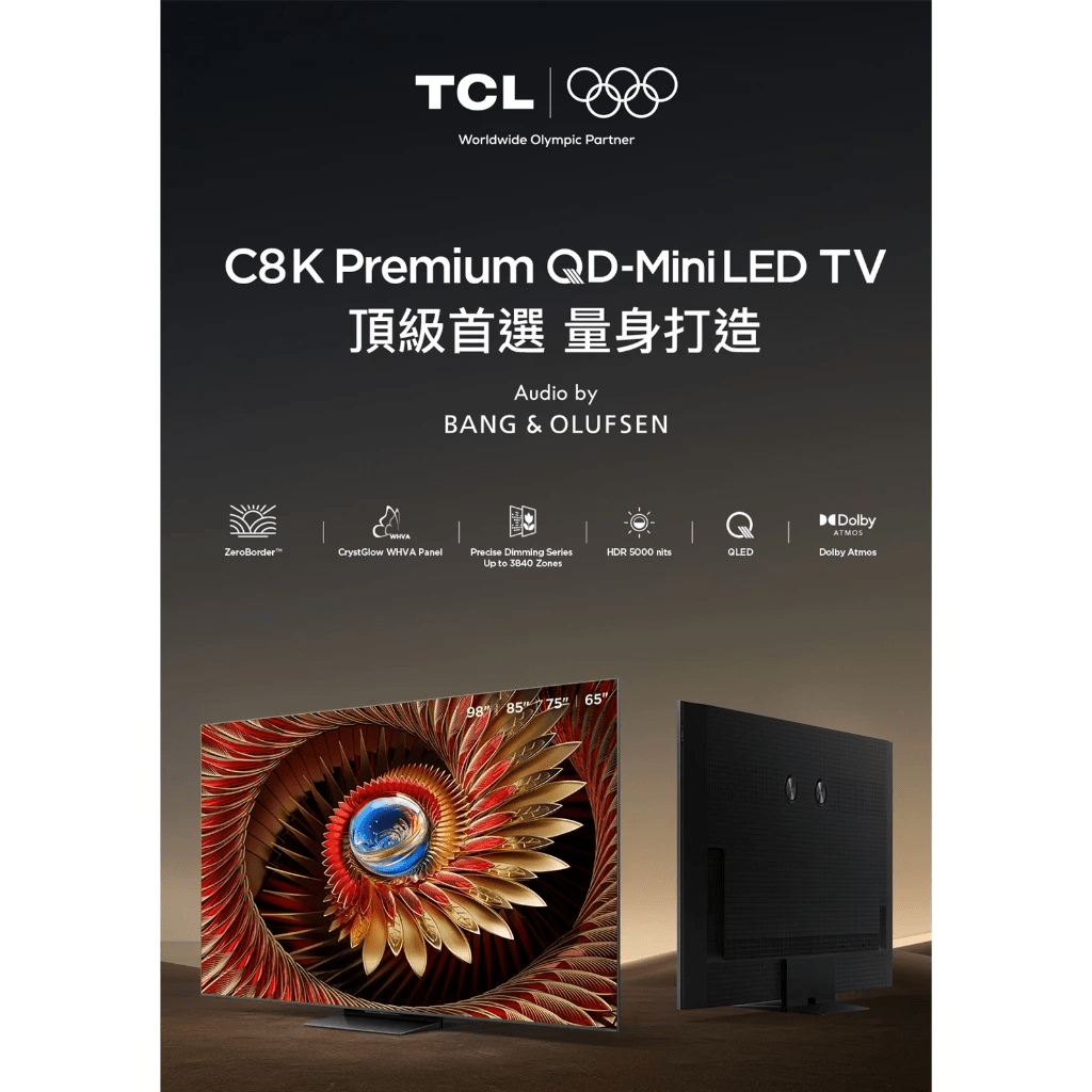 【2025 TCL電視推薦】5款PTT/Dcard熱議QD-Mini LED評比：Q7C、QM8B、C8K一篇搞懂 - 炸蝦 (@vine666) | Dcard