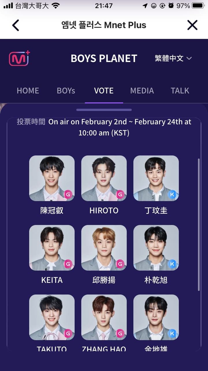 #集中討論 BOYS PLANET 第2集討論區🪐 - B187 留言 | Dcard