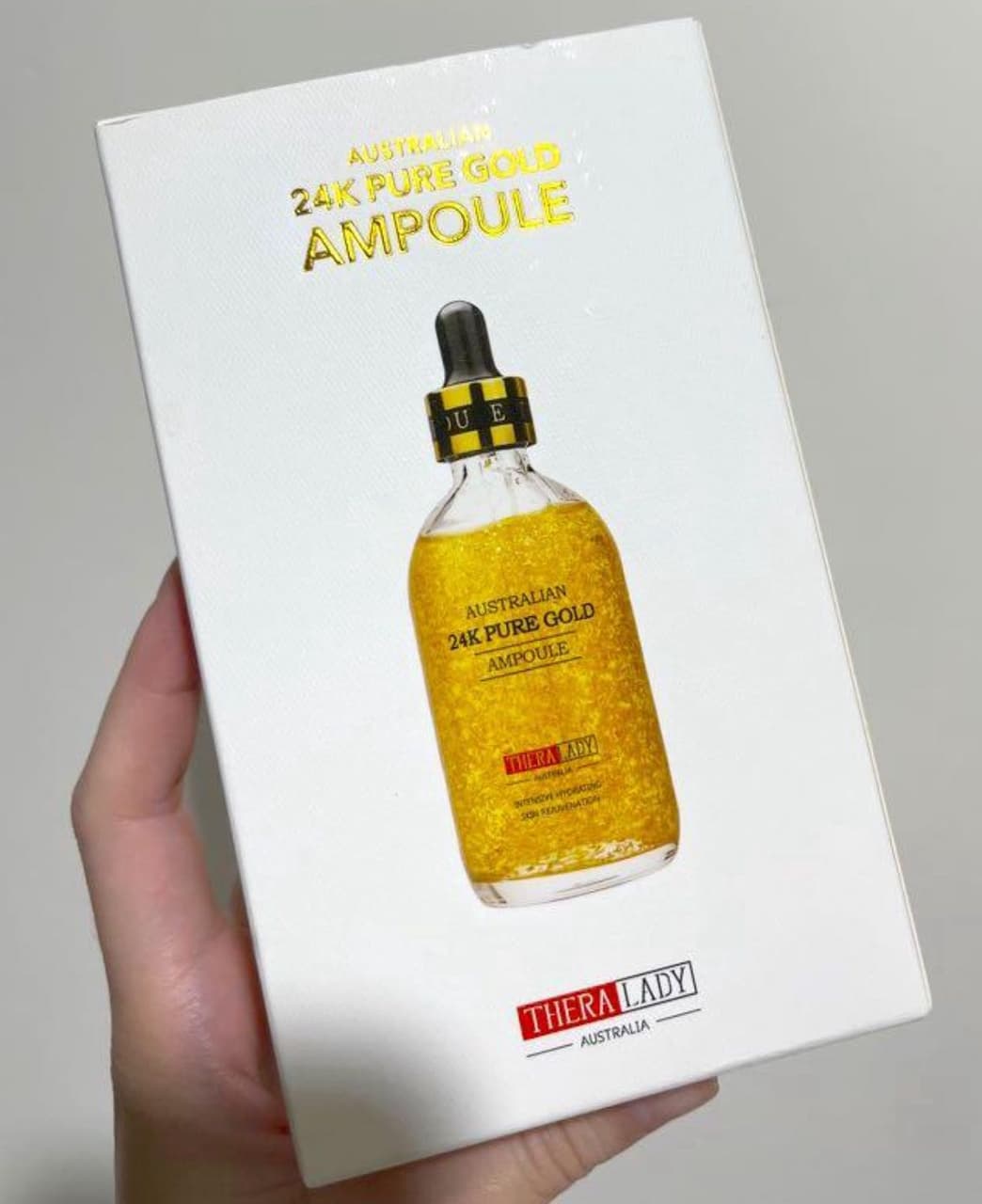 #我要賣 全新 THERA LADY 24K奈米金箔精華液 100ml （售出） - 二手交易板 | Dcard