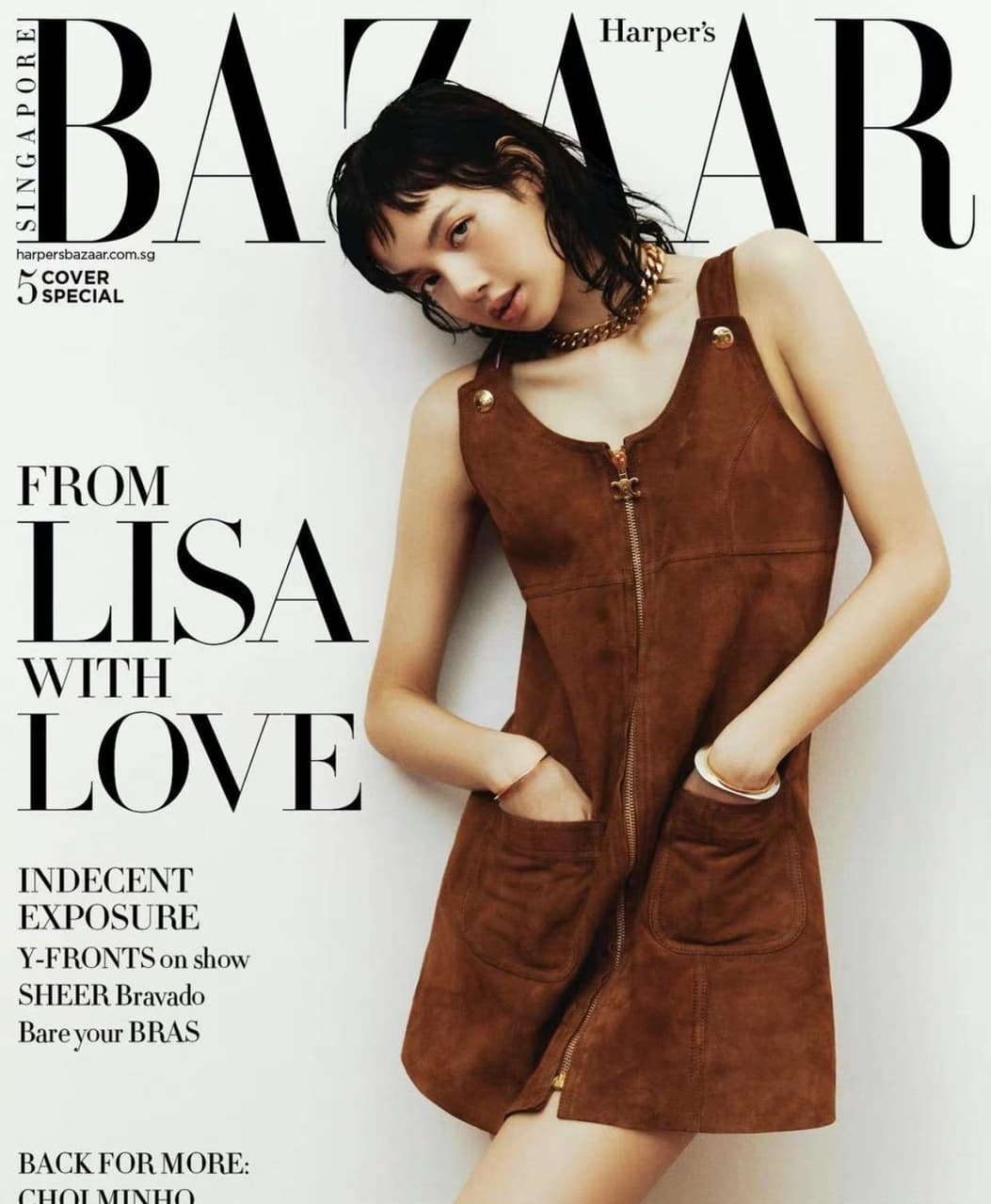 #時尚 LISA登上新加坡《BAZAAR》3月刊封面 - BLACKPINK板 | Dcard