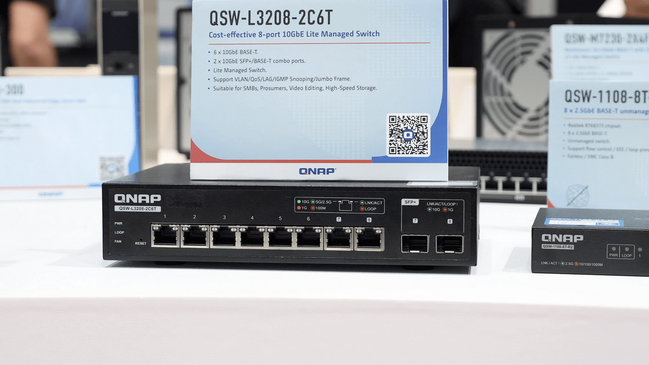 威聯通 COMPUTEX，HA 解決方案亮相！還有AI 應用、備份策略與多款 QNAP 新機一次看 - EnterBox (@enterbox) | Dcard