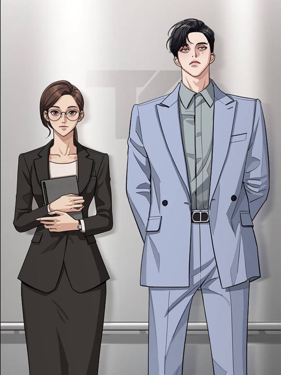 #戀愛 這樣的身高差很難不讓人心動💘 - Webtoon板 | Dcard