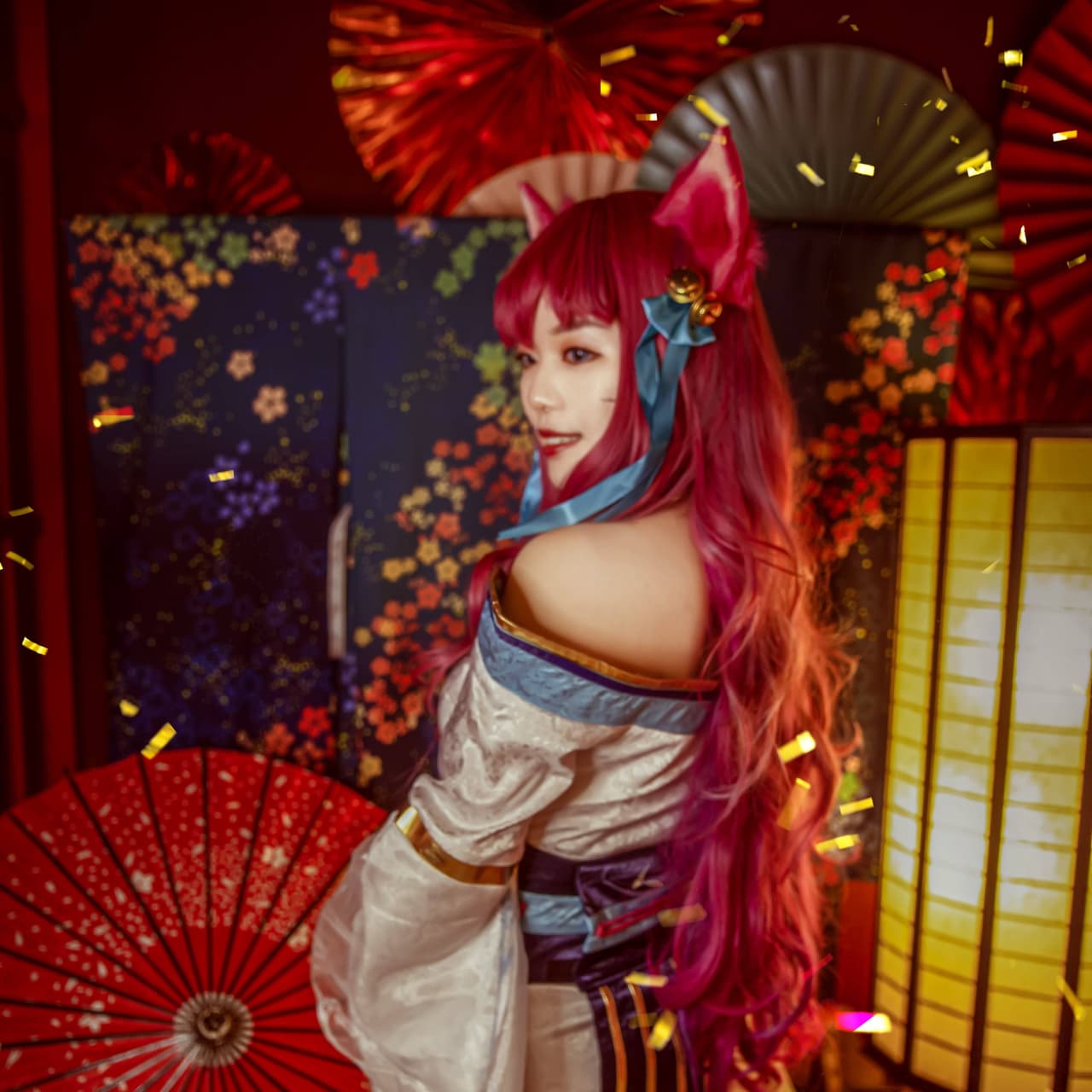 When all goes dark, you’ll see a fox. 🦊🌸 - Cosplay板 | Dcard