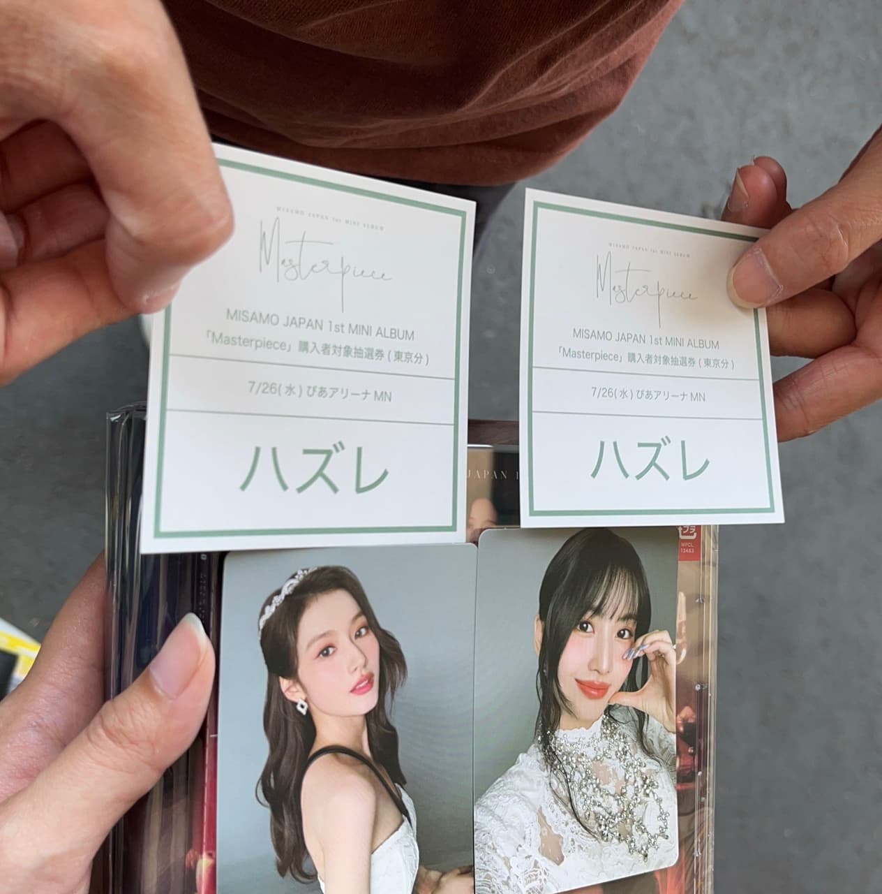 #分享 MISAMO JAPAN SHOWCASE “Masterpiece”28小時快閃🐧🐹🍑 - TWICE板 | Dcard