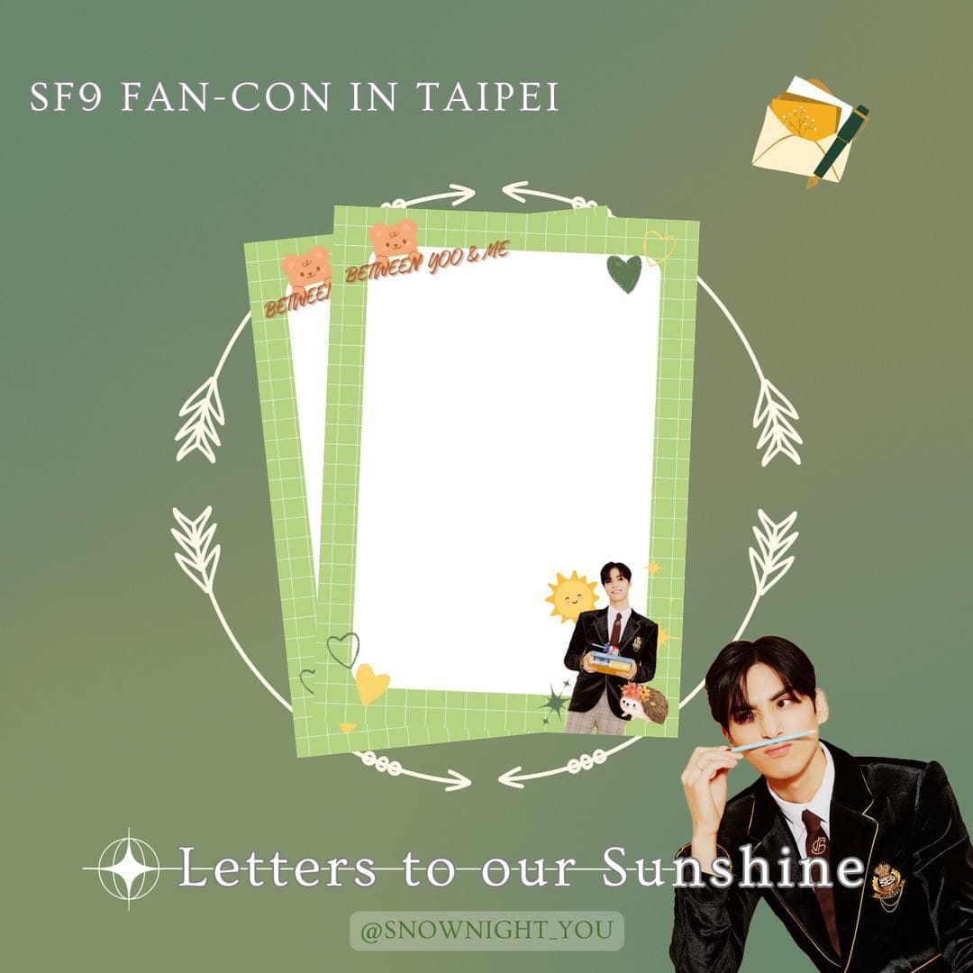 2023 Sf9 Fan Con No 886|應援物發放總整理 B4 4 留言 Dcard