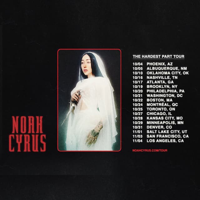 美國創作女歌手Noah Cyrus首張錄音室專輯《The Hardest Part》，簡單卻觸動人心的創作理念！ - Ricky (@ricky.cheng) | Dcard