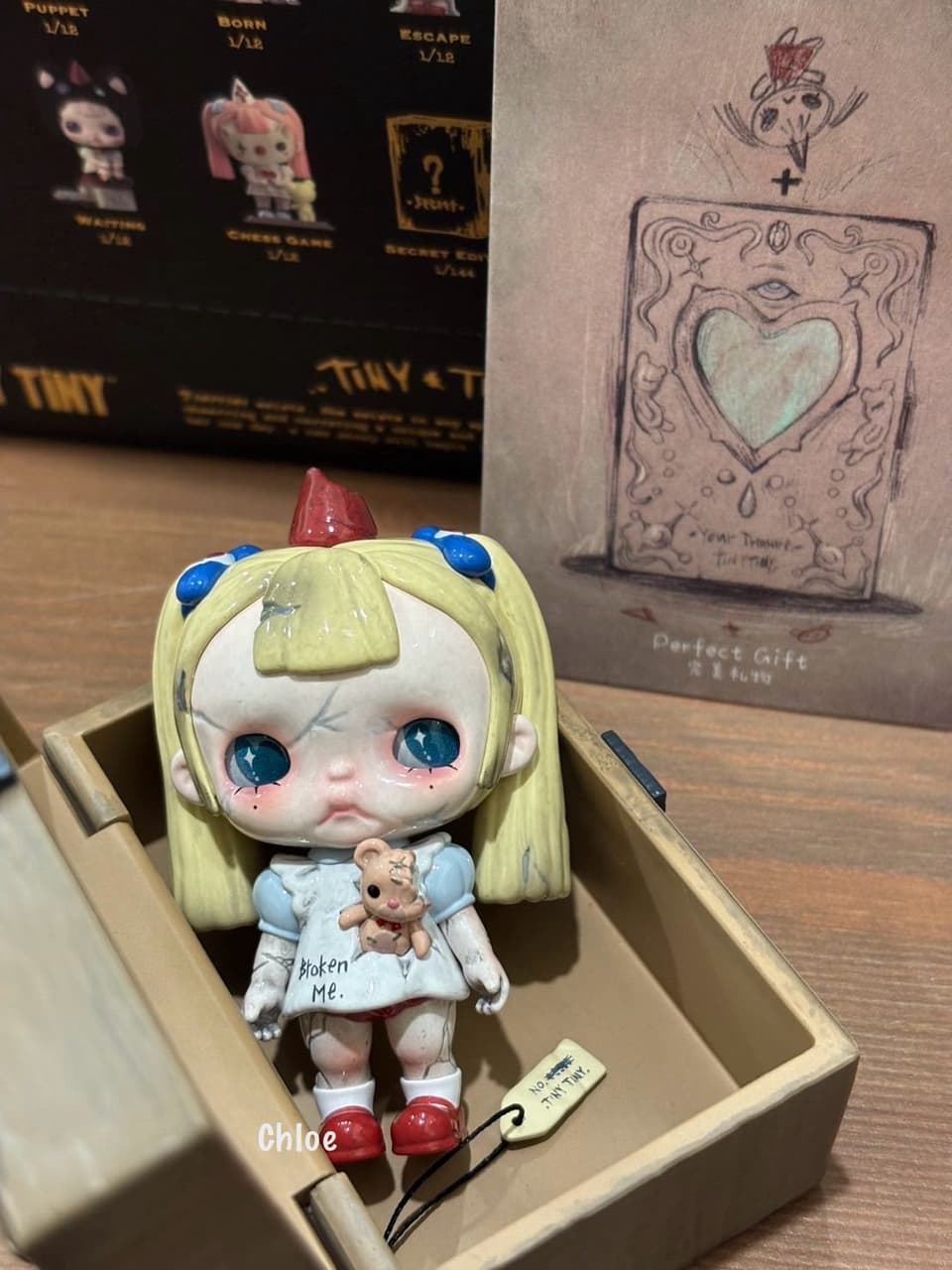 TINY TINY首套盲盒：開場白系列-暗黑系哥德風公仔🎭 - 子非魚 (@phoebe94) | Dcard