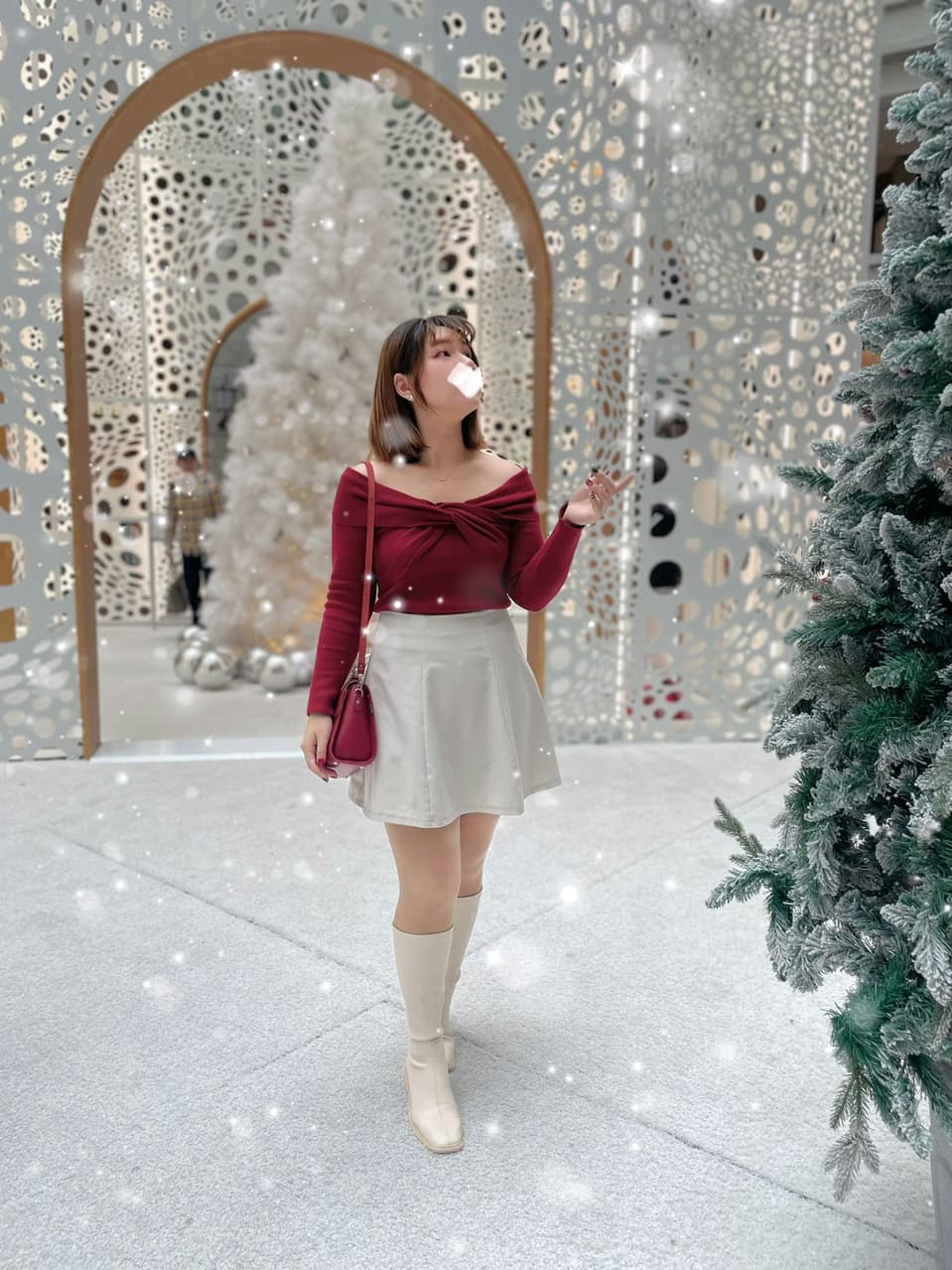 大梨女子的聖誕紅綠穿搭 ️💚 - SHADOW🌙 影子 (@shadow666) | Dcard