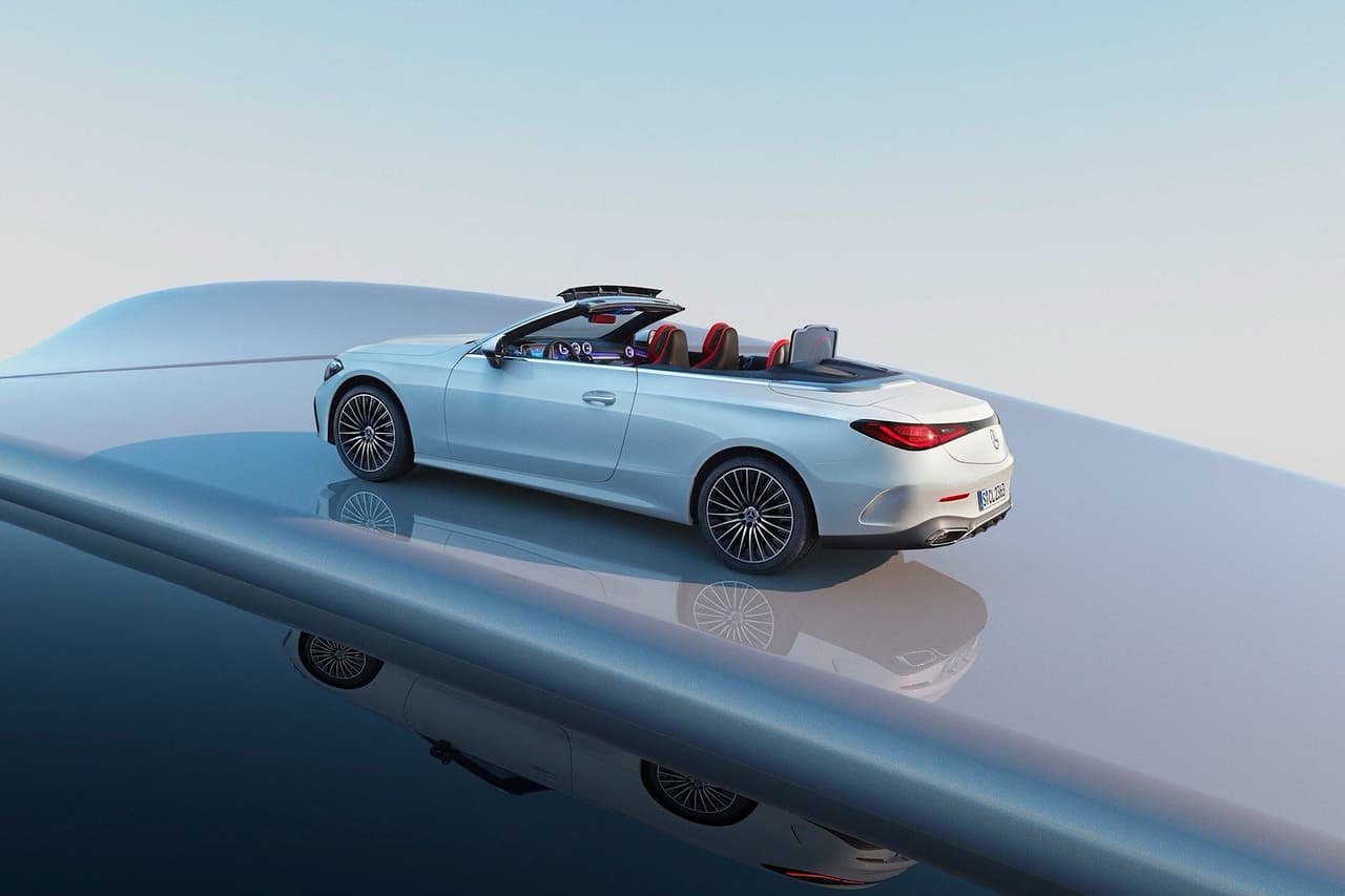 賓士 CLE Cabriolet 開篷現身 - 汽車板 | Dcard