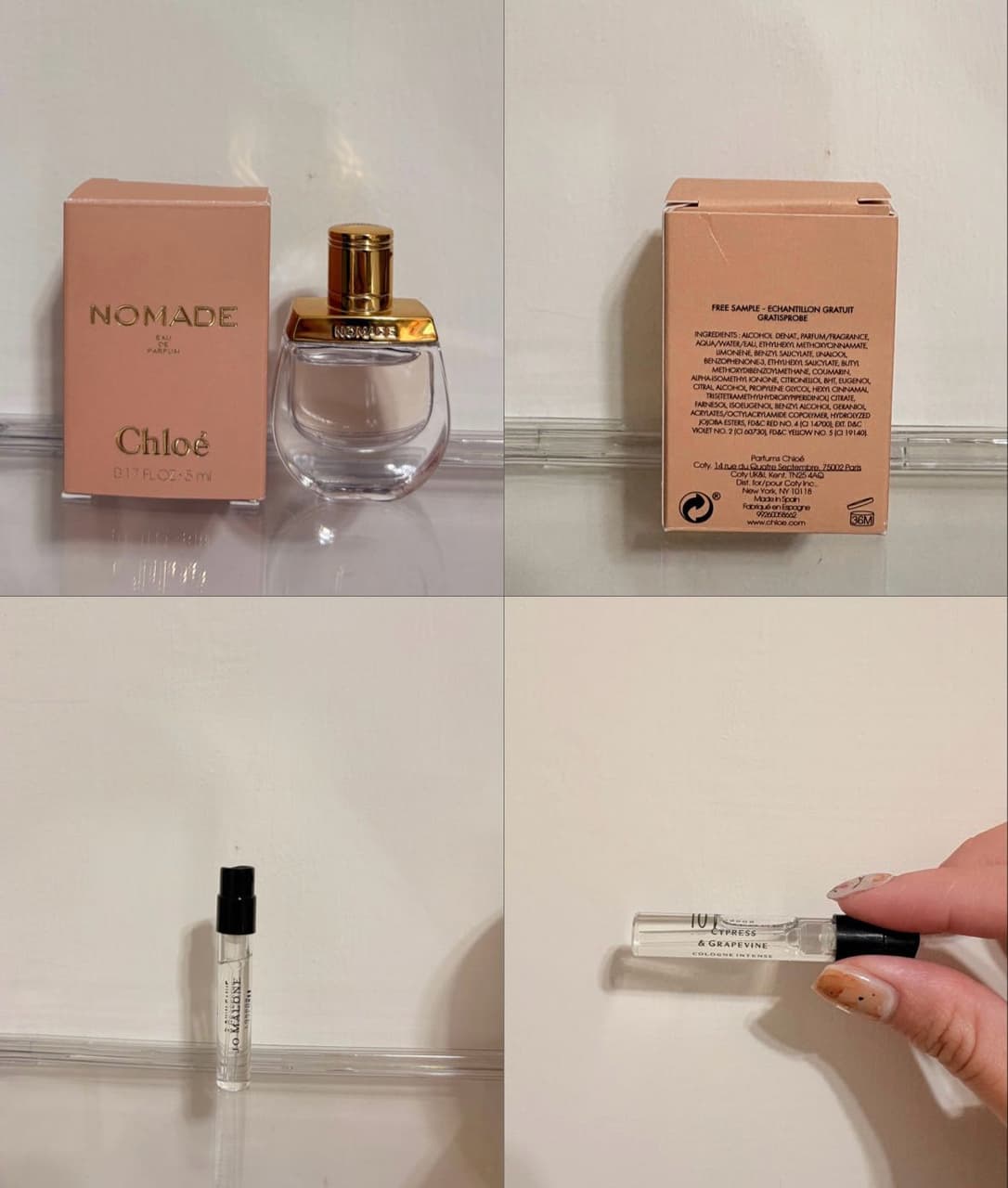 #我要賣 已售出 Jomalone、chloé小樣香水 - 二手交易板 | Dcard