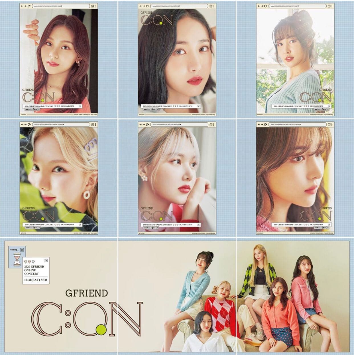 GFRIEND 10/31線上演唱會[GFRIEND C:ON] - 追星板 | Dcard