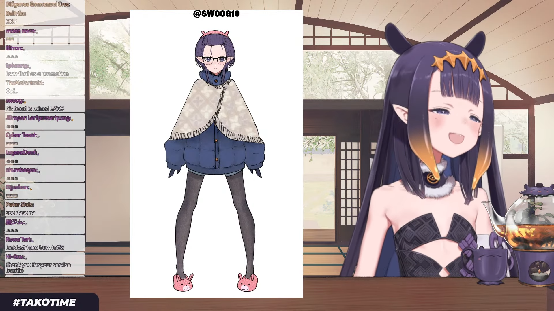 holoEN「Ina」休閒新衣就是本人！短髮、眼鏡屬性一次擁有 最後還有裸足福利 - VTuber板 | Dcard