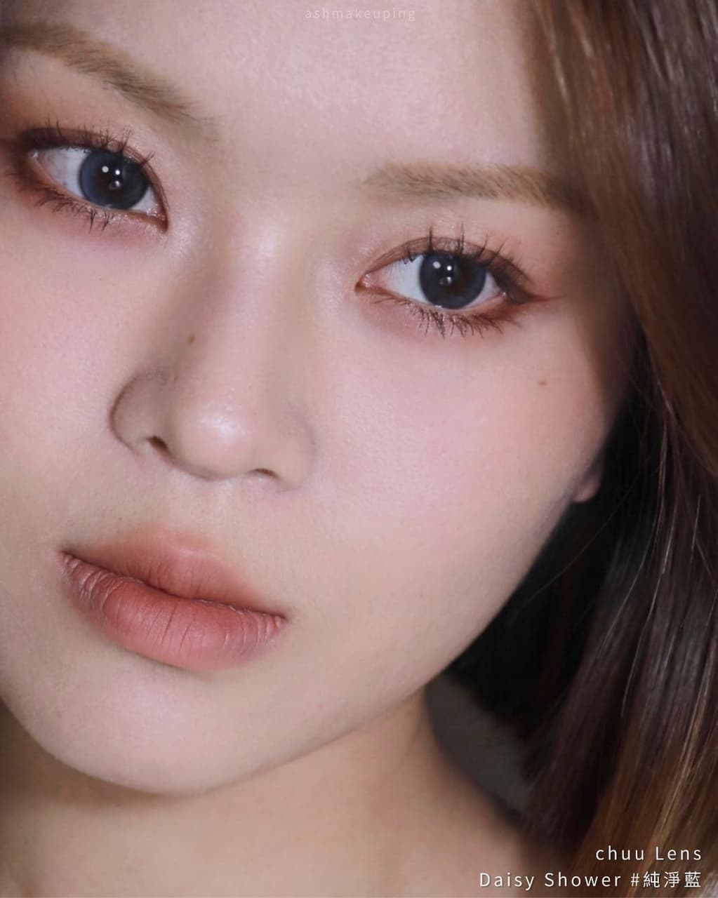 chuu Lens ♡ Daisy Shower 純淨藍｜清澈的藍寶石雙眼 #折扣碼 - ash (@itsmeee_) | Dcard