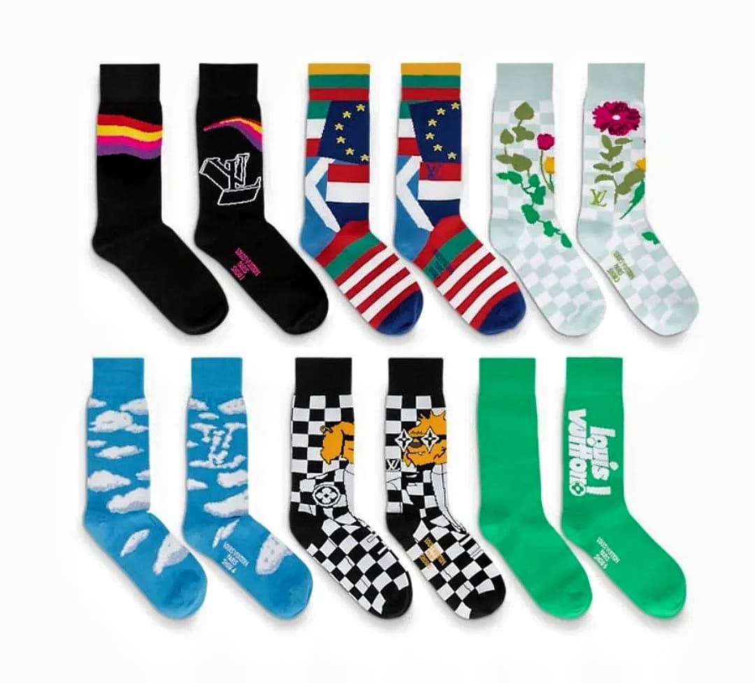 #開箱 LV ARCHIVES襪子套裝 - 精品板 | Dcard