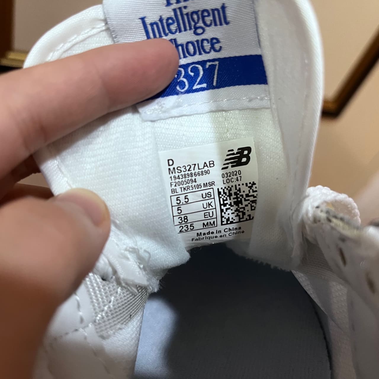 #發問 new balance 鞋的QR code - B207 留言 | Dcard