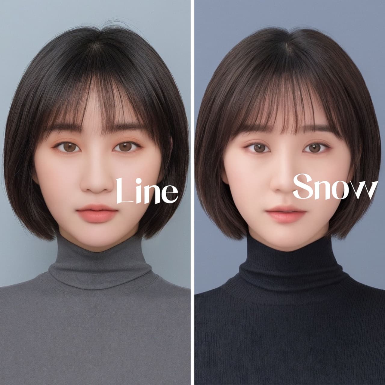 Line與Snow的AI證件照比較 - 閒聊板 | Dcard