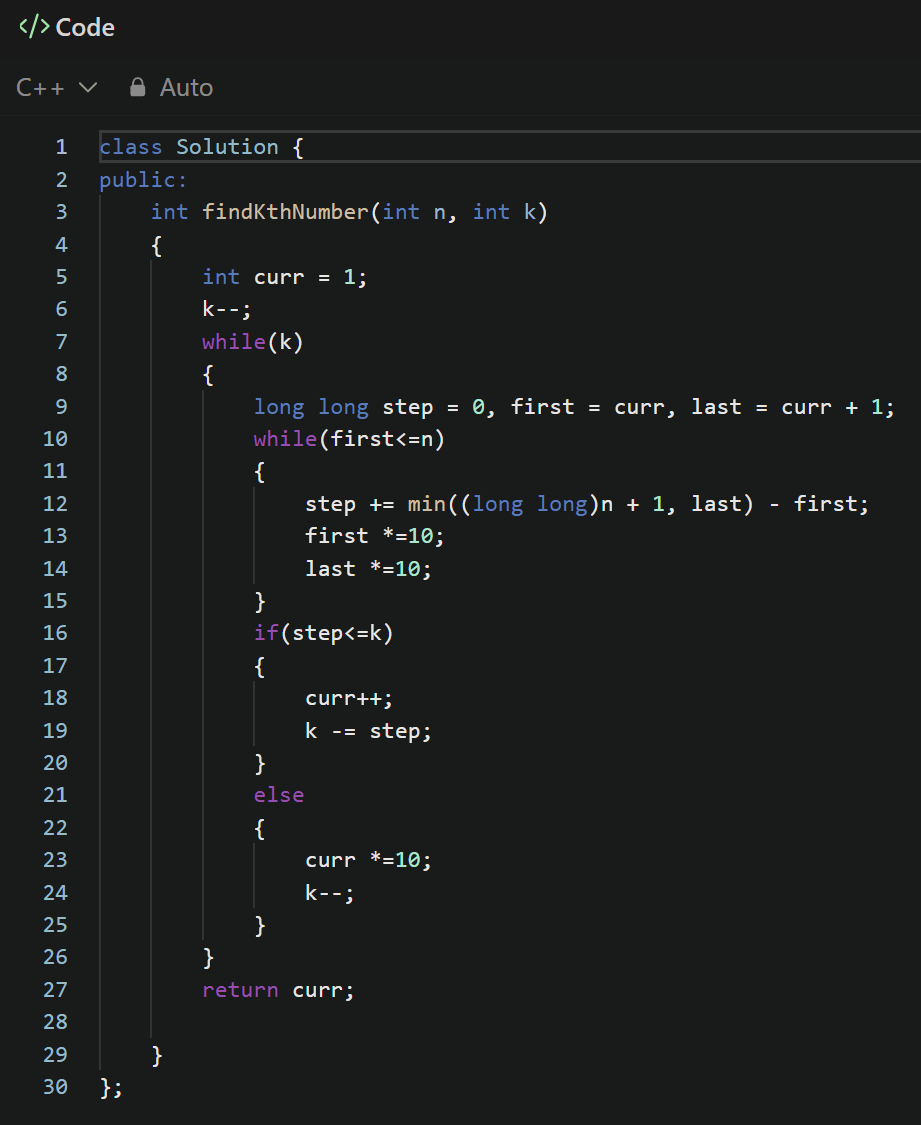440. K-th Smallest in Lexicographical Order 解題紀錄 - 佛朗火箭製造基 ...