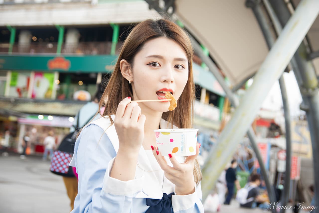 [攝影] 淡水老街遊拍：筱筱 - Xavier (@sanchers) | Dcard