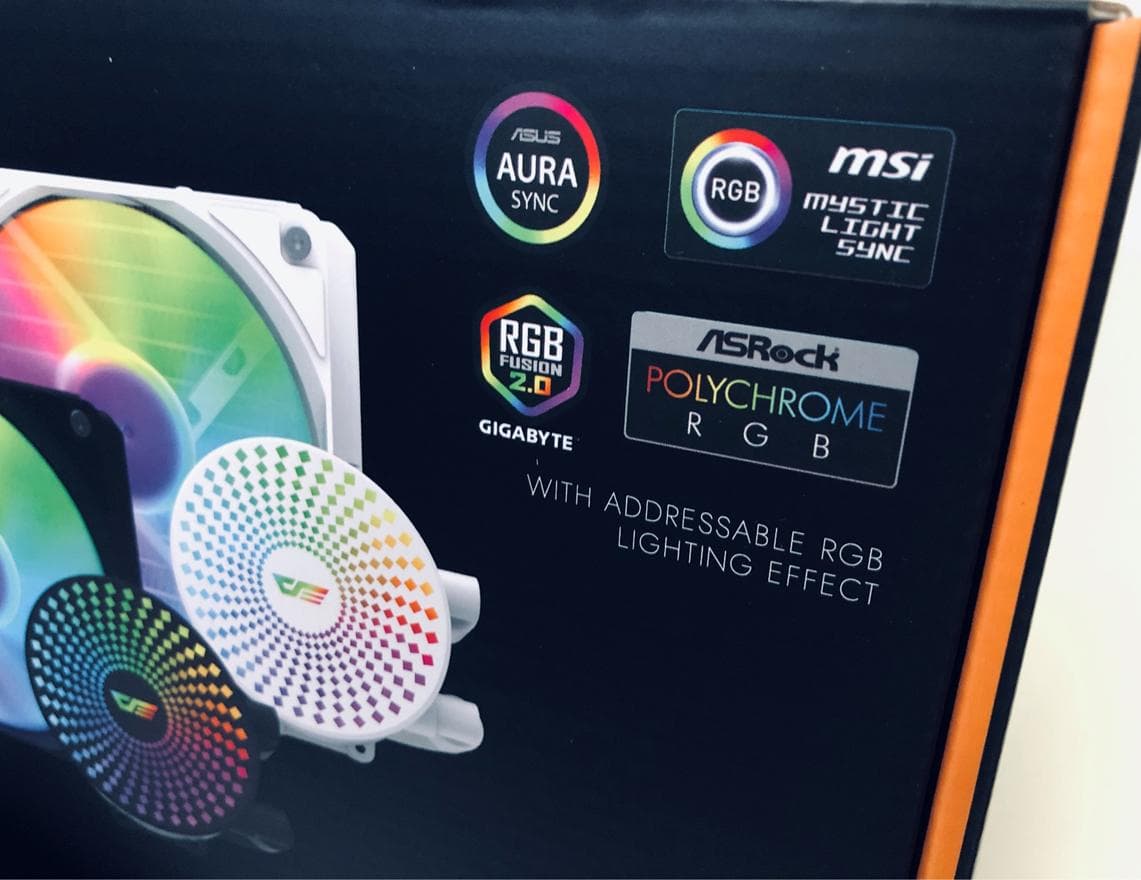 「冰風俠與水行者」入門水冷新朋友 darkFlash AIO一體式水冷#開箱 - 3C板 | Dcard