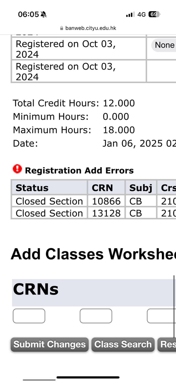 有冇人知點解reg唔到？ - 香港城市大學板 | Dcard