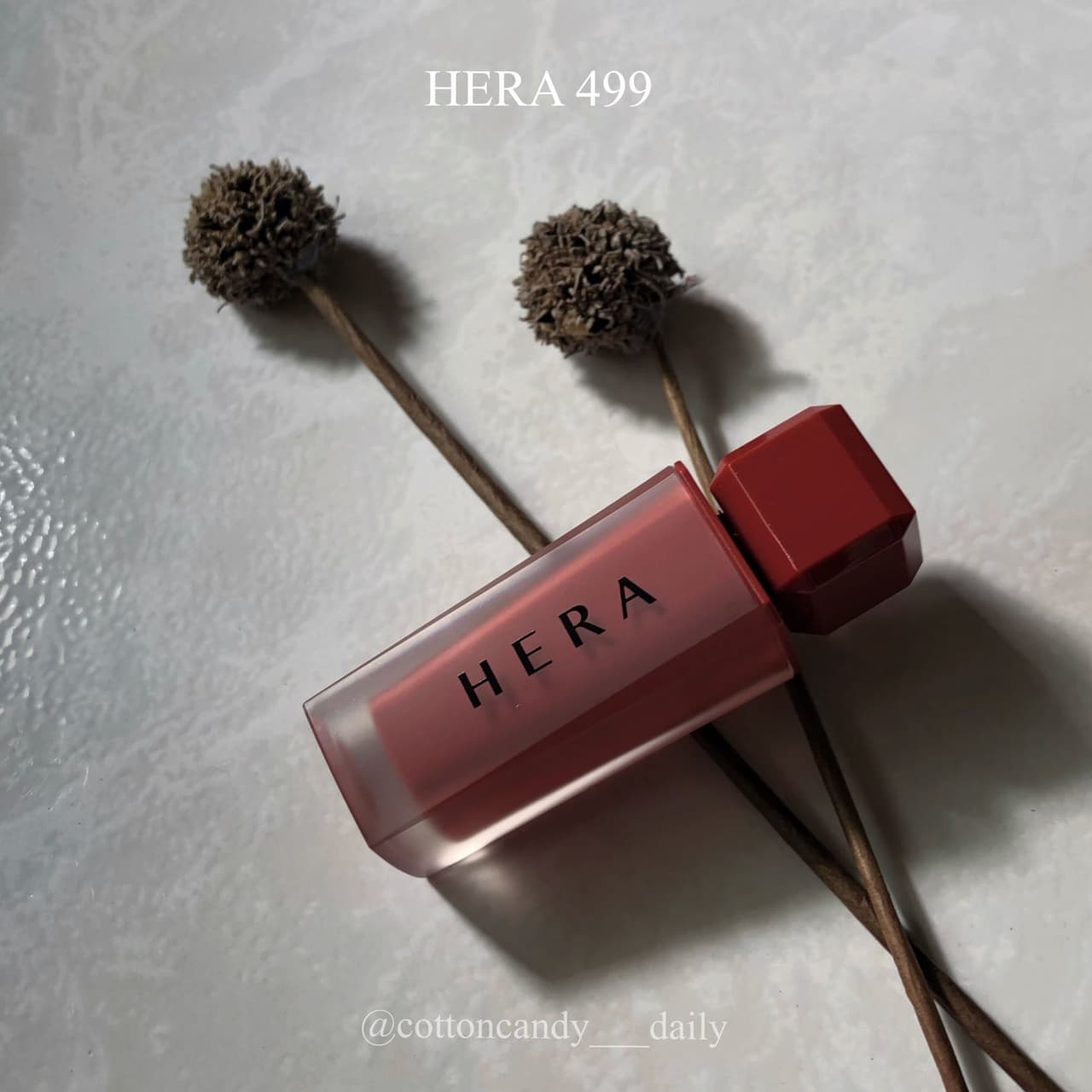 #分享 ☁️🍬‘s Jennie同款：HERA 499 Rose Suede 溫暖的烏龍玫瑰 - 美妝板 | Dcard