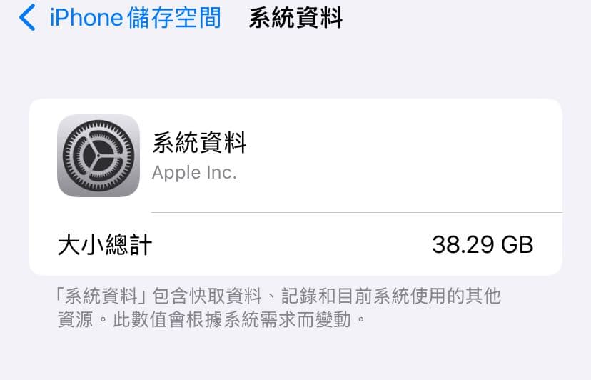 #iPhone 關於iphone系統資料暴增… - Apple板 | Dcard