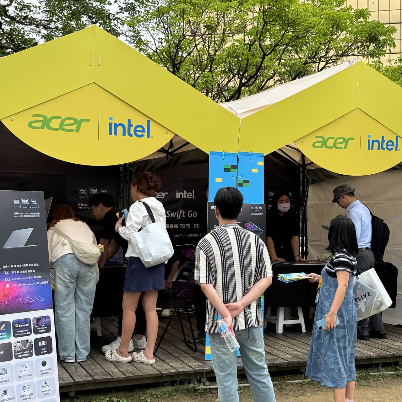 Dcard Wave Fest開始啦！快來 Acer 攤位體驗 Swift 14 AI 與 Swift Go 14，加入 Acer X Predator LINE 官方帳號回答問題拿 ...