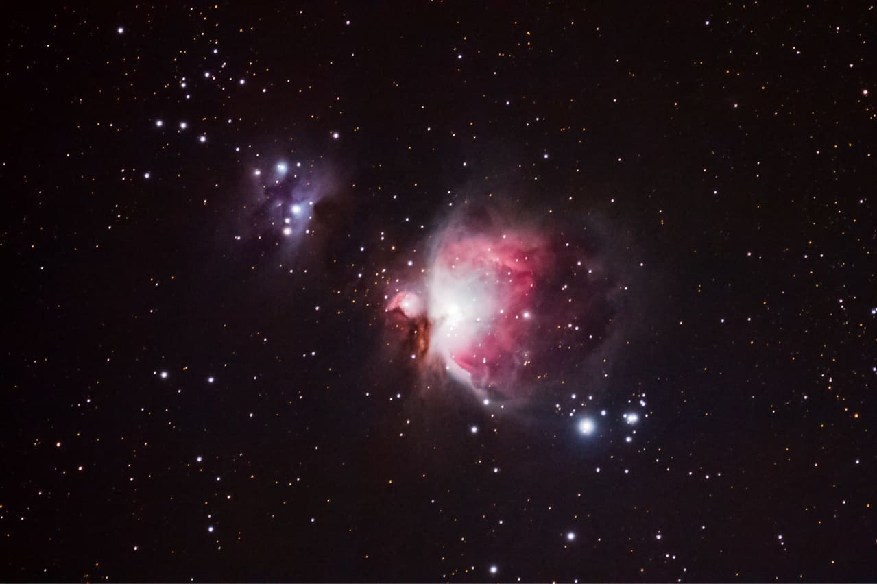 #作品 M42 獵戶座星雲 （&M43 NGC1977) - 攝影板 | Dcard