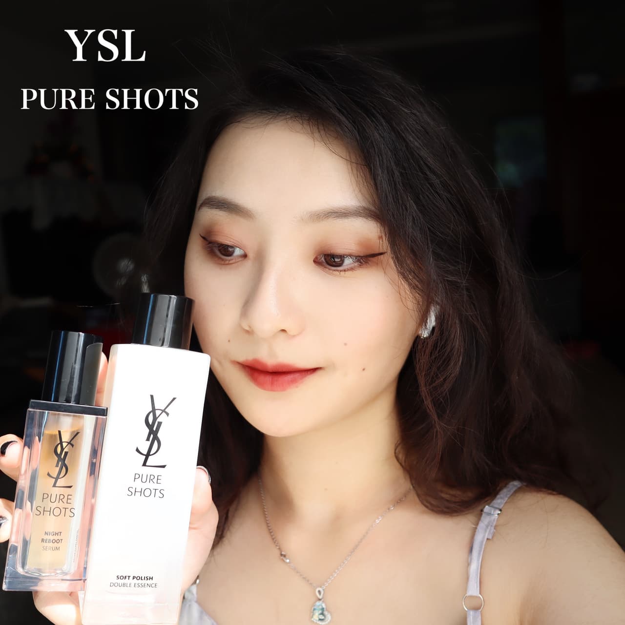 一夜磨皮亮膚 空空一瓶拍胸脯推薦的『YSL極效活萃夜光仙人掌超級精華』＃開箱大使 - 獨角獸愛化妝 (@make_upunicorn) | Dcard