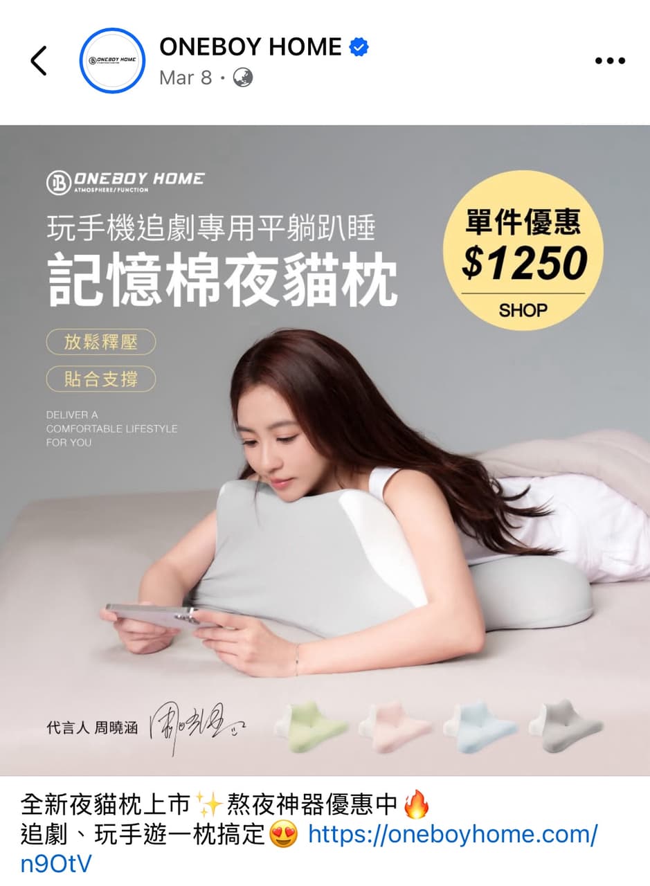 純好眠趴趴枕 和ONEBOY夜貓枕 該選哪個 ? 到底好不好用 ? - 閒聊板 | Dcard