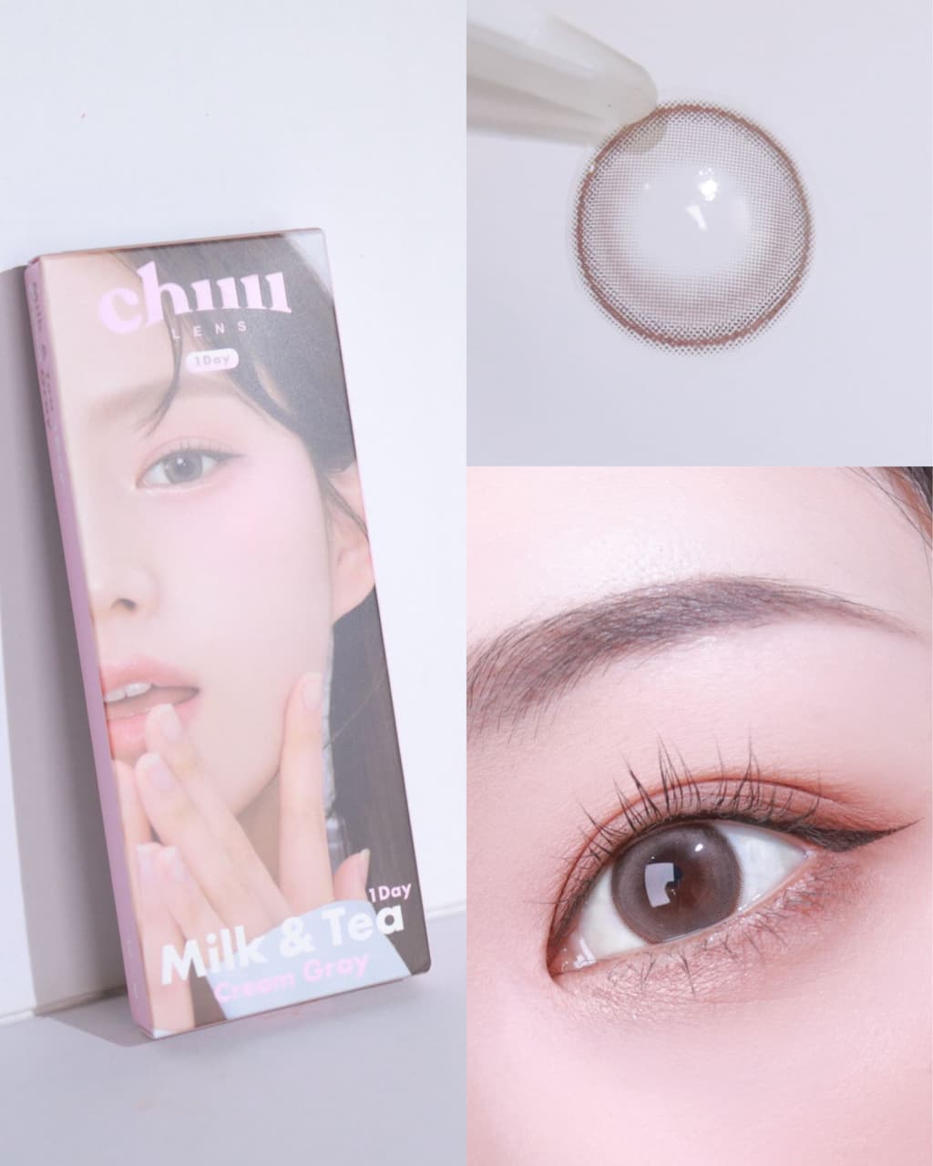 chuu Lens 裡最喜歡的 Milk & Tea 系列終於出日拋啦😍（附實戴影片）奶油棕、奶油灰 - ianthe.C (@ian888 ...