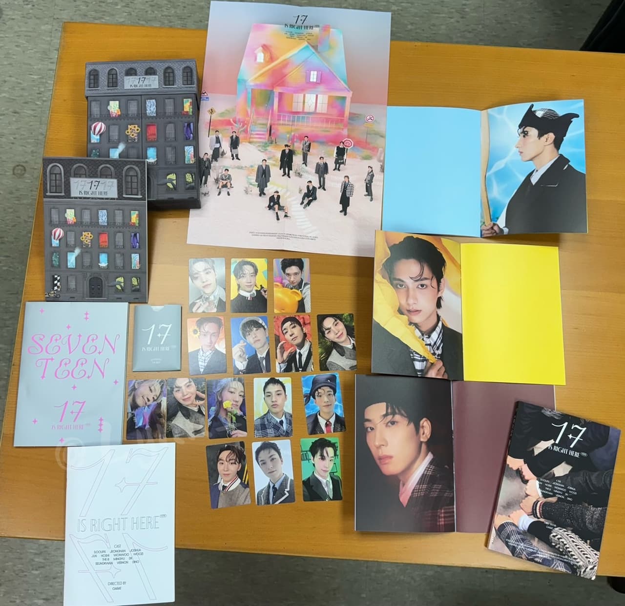 #開箱 SEVENTEEN BEST ALBUM💎17 IS RIGHT HERE💎(官網兩版本、KIHNO專、Wvs專、克拉盤 ...