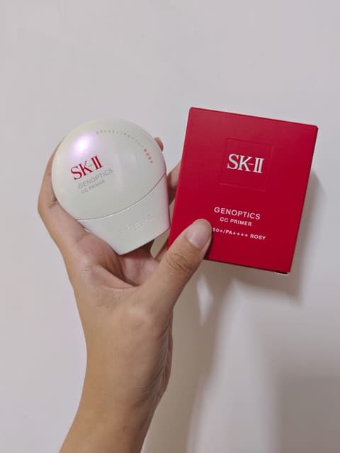 #分享 趕上班的輕底妝神隊友！SKII光蘊CC霜一罐搞定！ - 美妝板 | Dcard