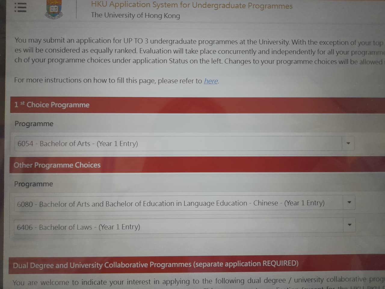 Hku Non-Jupas Programme Choices - 港澳 u life板 | Dcard