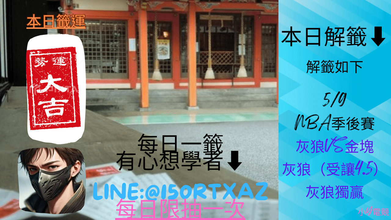 5/9小Y解籤 DAY4 - 小Y (@y_man) | Dcard