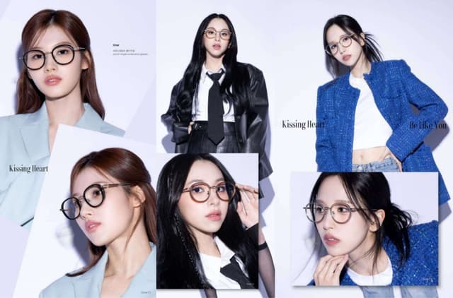 #分享 SANA & MINA & 彩瑛 - Kissing Heart品牌代言照 整理 - B1-2 留言 | Dcard