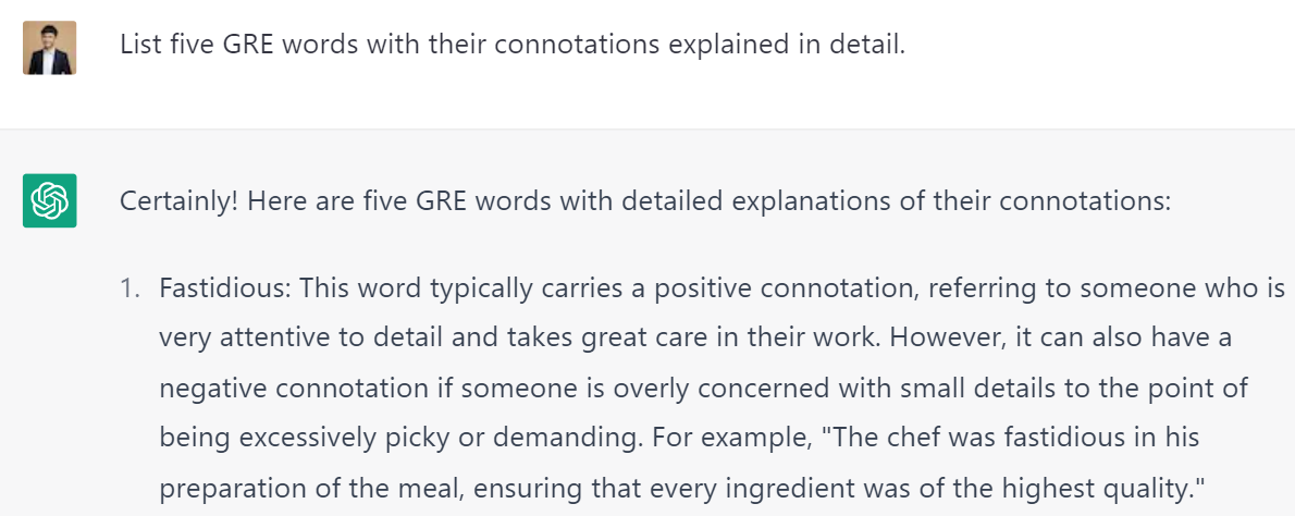 用ChatGPT背GRE單字的5個方法 - ChatGPT板 | Dcard
