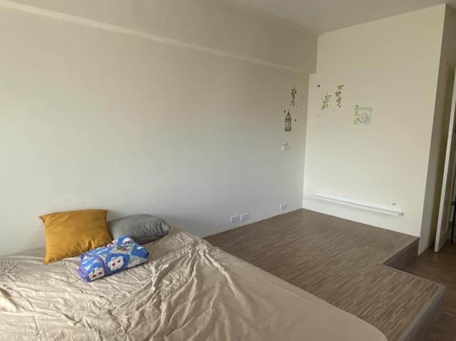 𝐖𝐡𝐚𝐭'𝐬 𝐢𝐧 𝐦𝐲 𝐫𝐨𝐨𝐦 韓系復古風萬元租屋改造！能好好在家工作的八坪小套房 🌼 - B95 留言 | Dcard