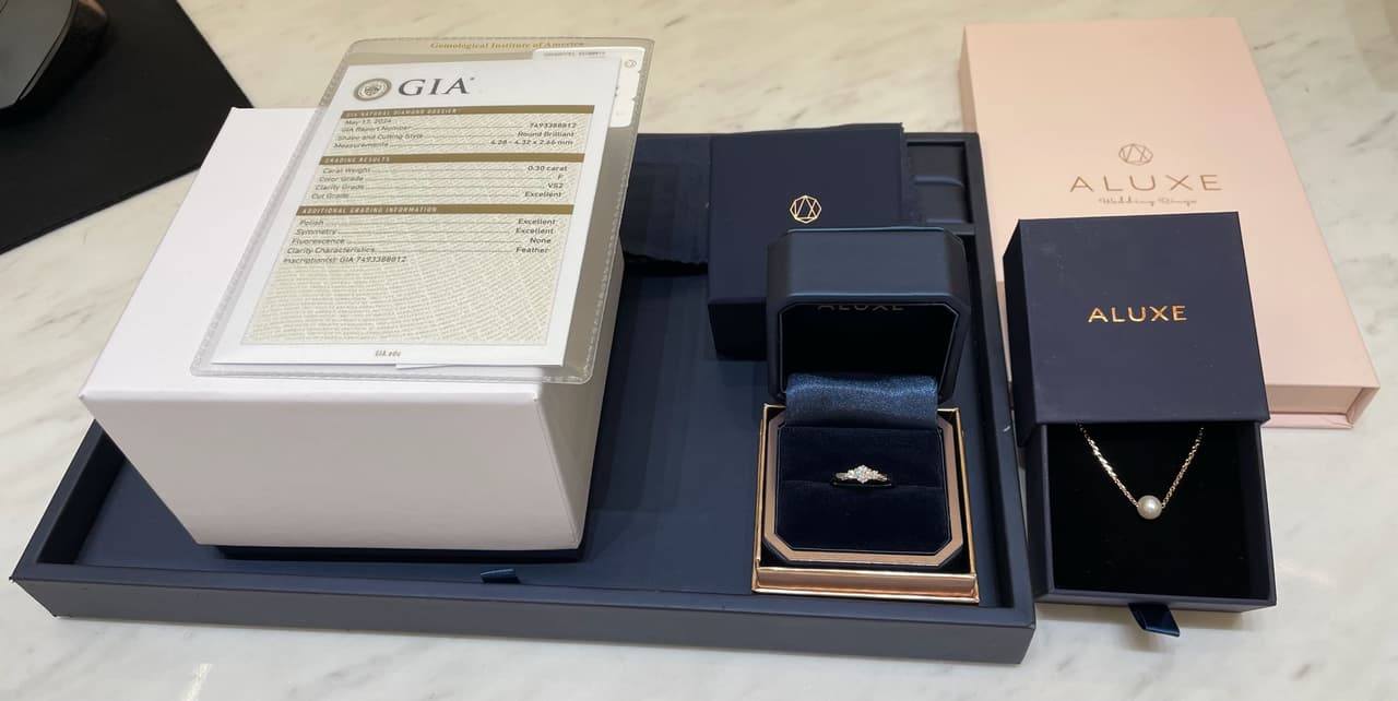 #分享 直男買求婚戒 ALUXE 亞立詩分享文 - 結婚板 | Dcard