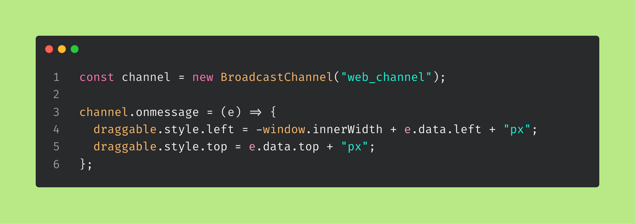 #JS 分享 BroadcastChannel API 如何做到跨視窗溝通！ - 前端工程師板 | Dcard