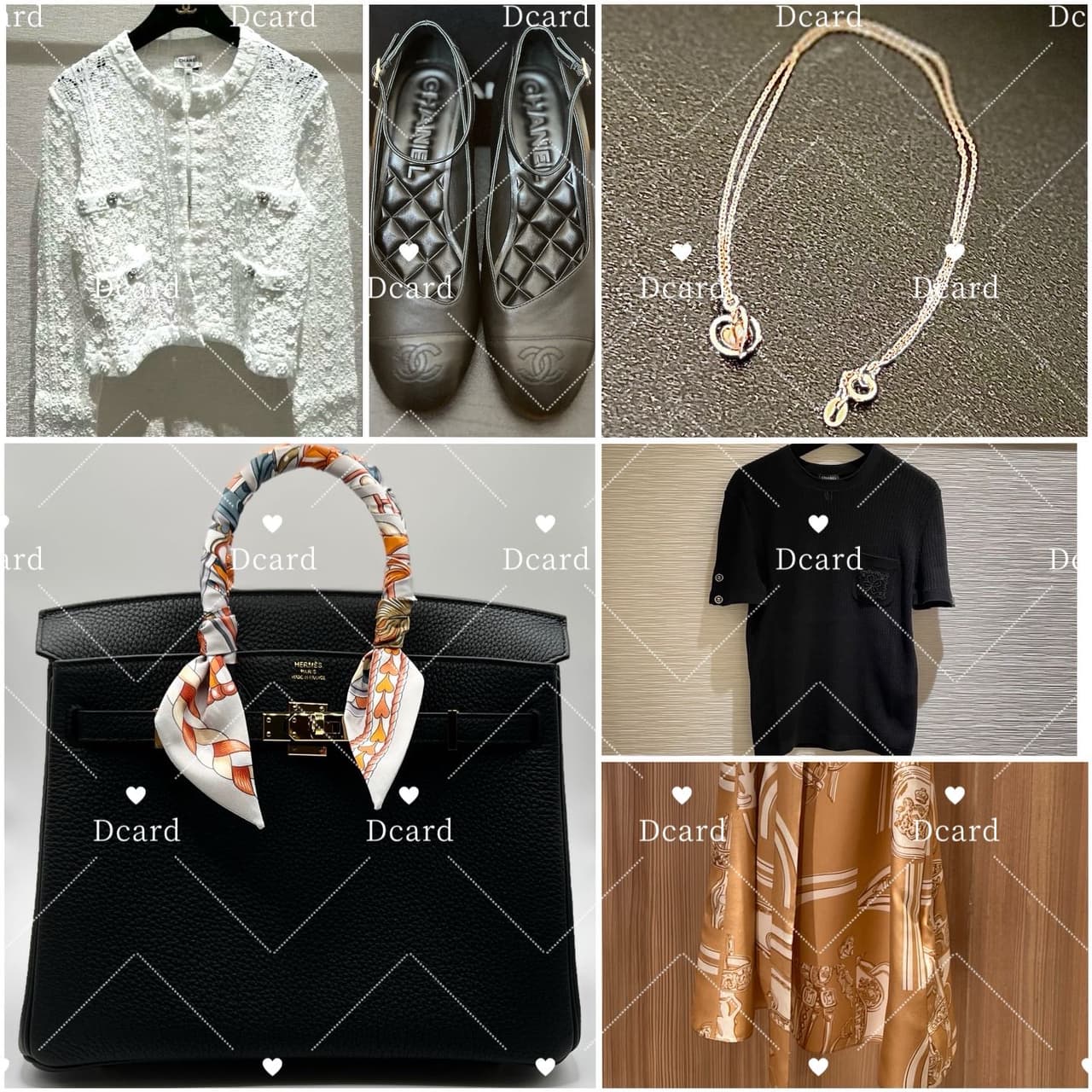 #開箱 愛馬仕Birkin、衣服、Chanel衣鞋、ANG項鍊 - 精品板 | Dcard