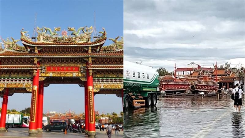 千年檜木牌樓遭「丹娜絲」摧毀！南鯤鯓損失難估…廟方：有錢也買不到了 - SETN三立新聞網 (@setn54) | Dcard