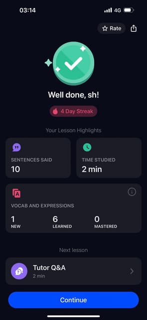 使用APP學英文！Speak AI 英文口說App 心得 - 蝦 (@shrimpfood) | Dcard